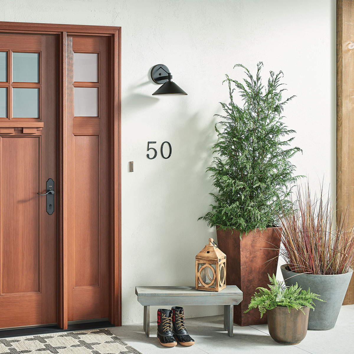 Ripley 10" Wall Light in Olde Bronze® | Kichler Lighting