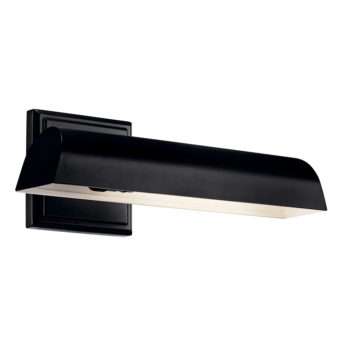 Carston 12" 1 Light Picture Light Black | Kichler Lighting