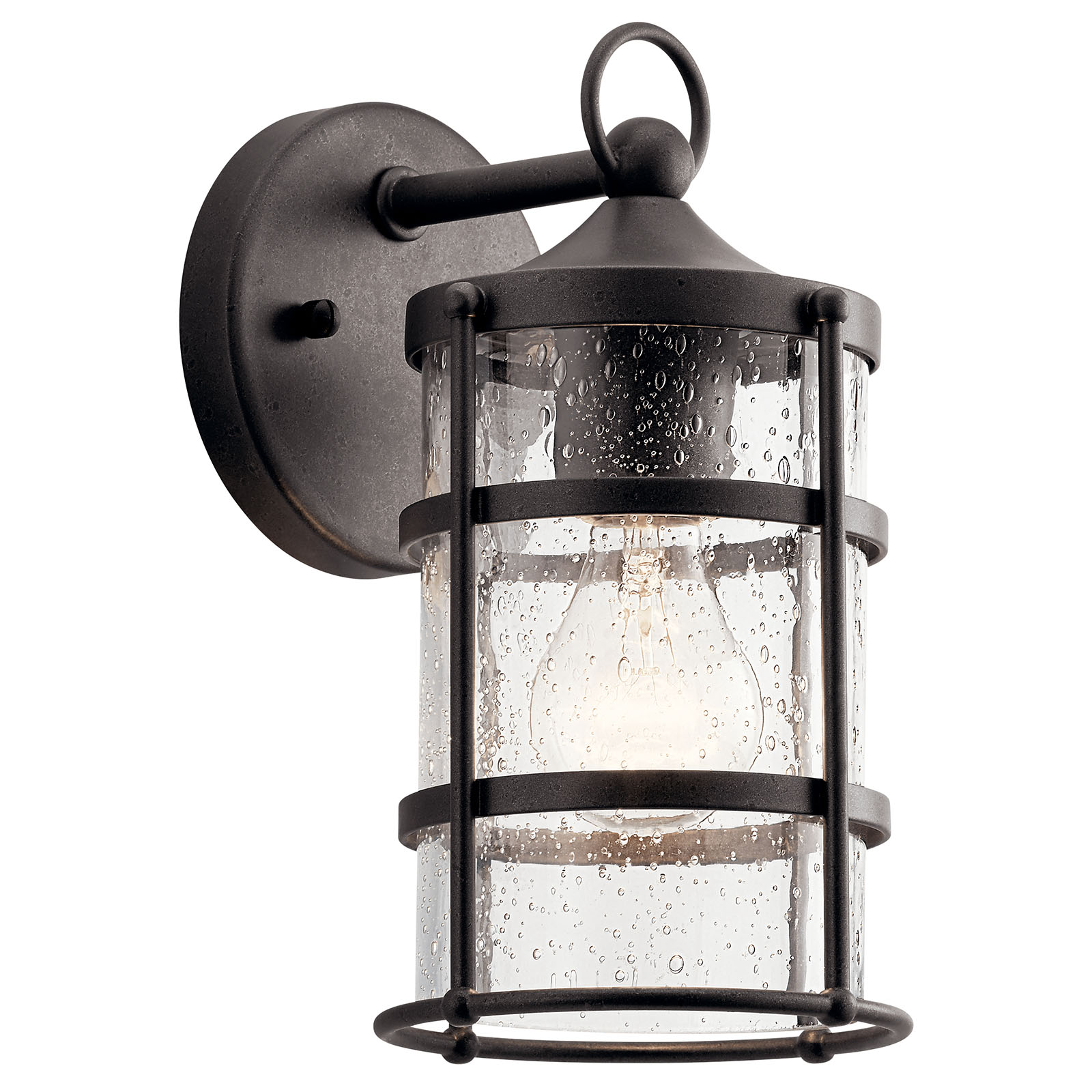 Mill Lane 10" Wall Light Anvil Iron | Kichler Lighting