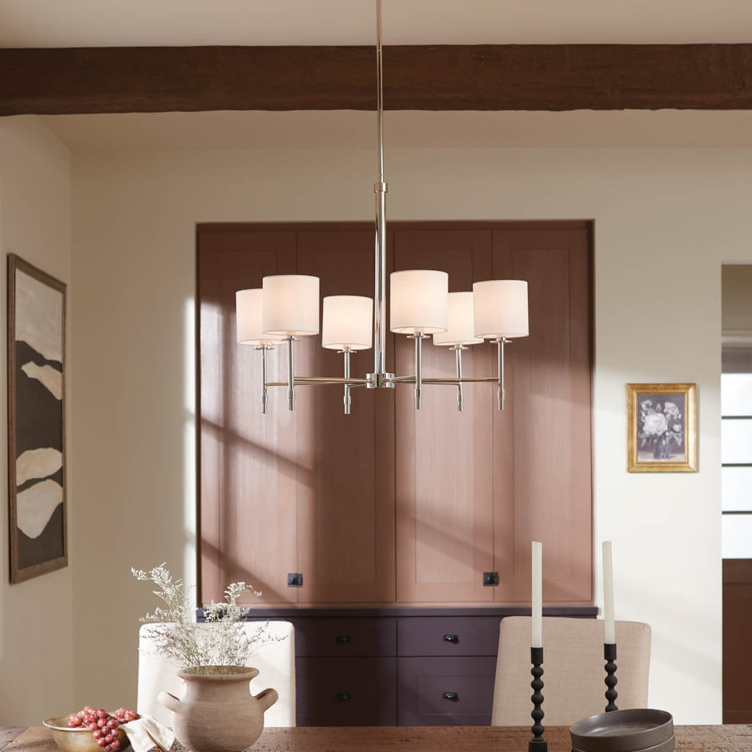 Ali 28" Chandelier Polished Nickel | Kichler Lighting