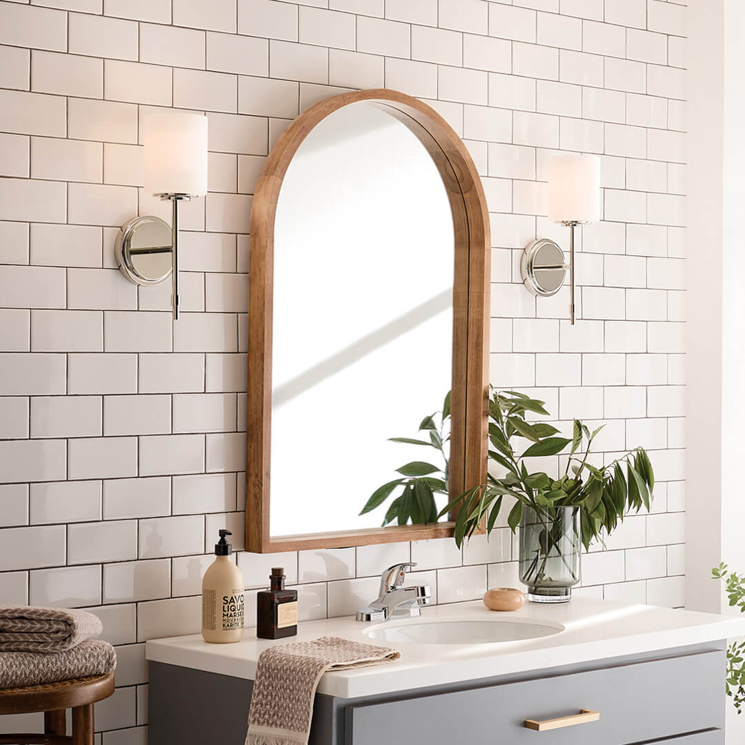 Ali 14.5" Vanity Polished Nickel | Kichler Lighting