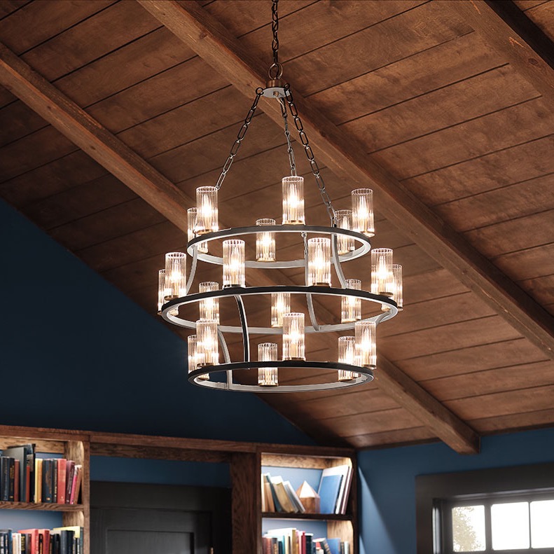 Mathias 21 Light 3 Tier Chandelier Bronze | Kichler Lighting