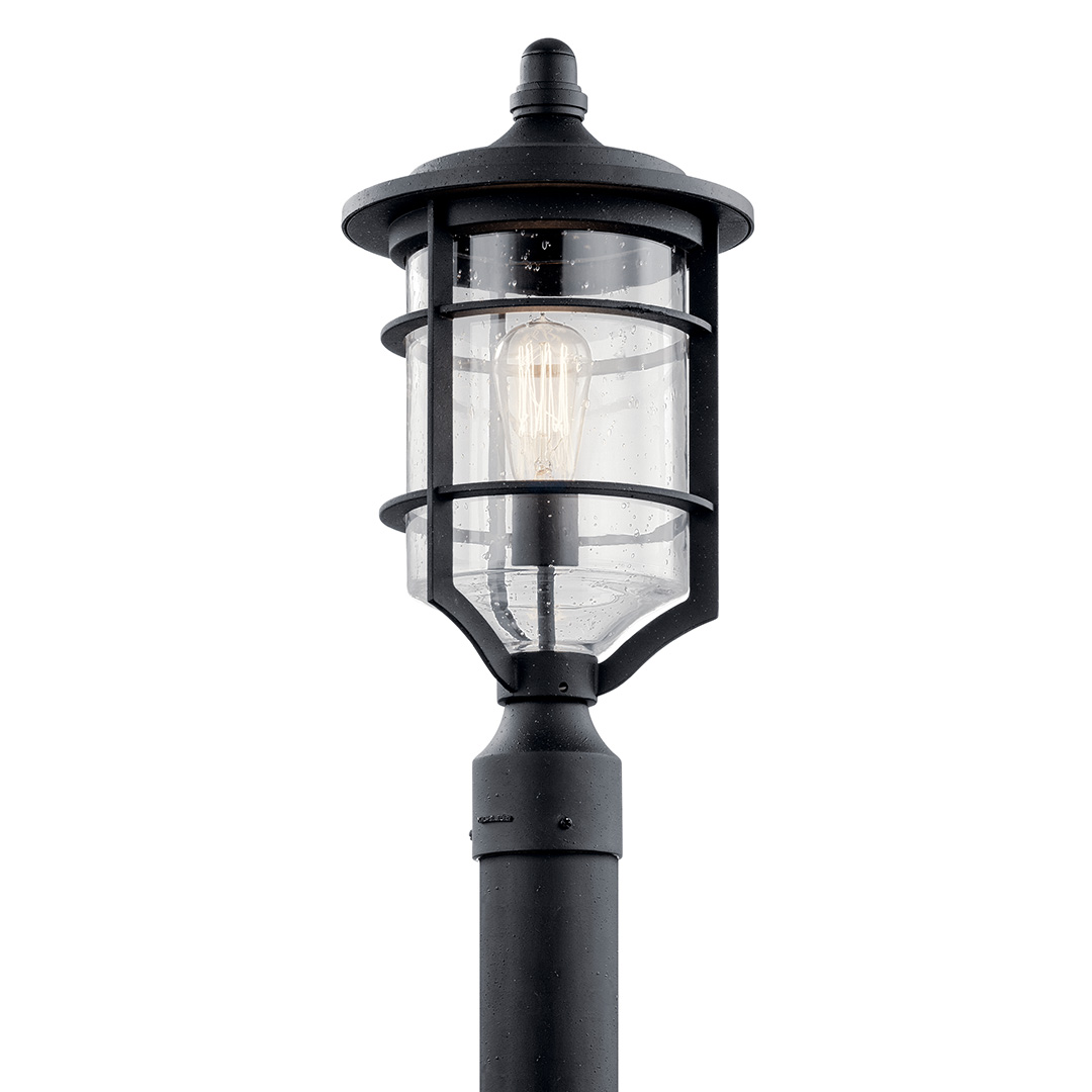Royal Marine 1 Light Post Light Black | Kichler Lighting