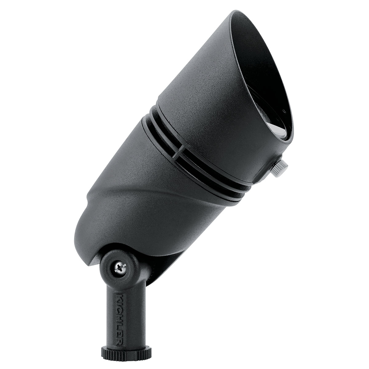 3000K 60° LED High Lm Spotlight Black | Kichler Lighting