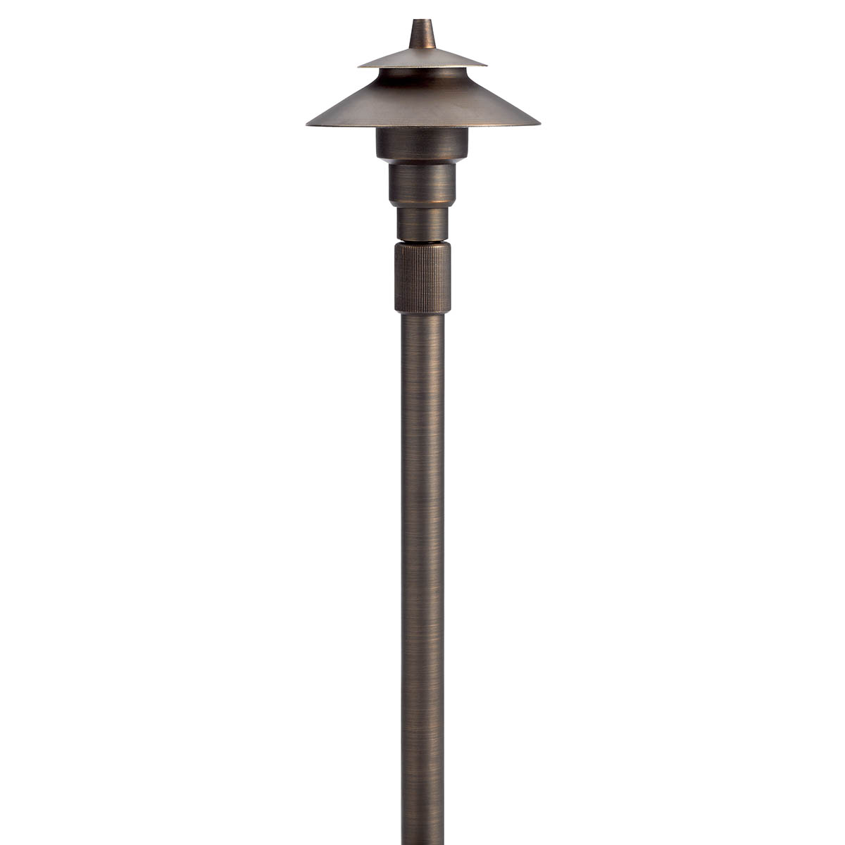 12V Small Adjustable Path Light Brass | Kichler Lighting