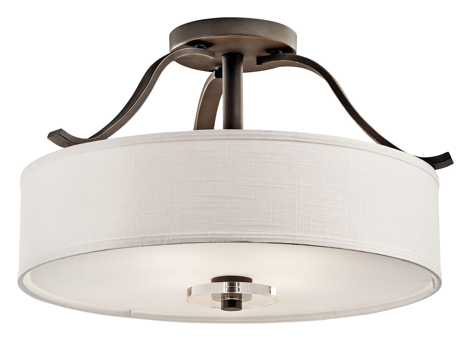 Leighton 4 Light Semi Flush Olde Bronze® | Kichler Lighting