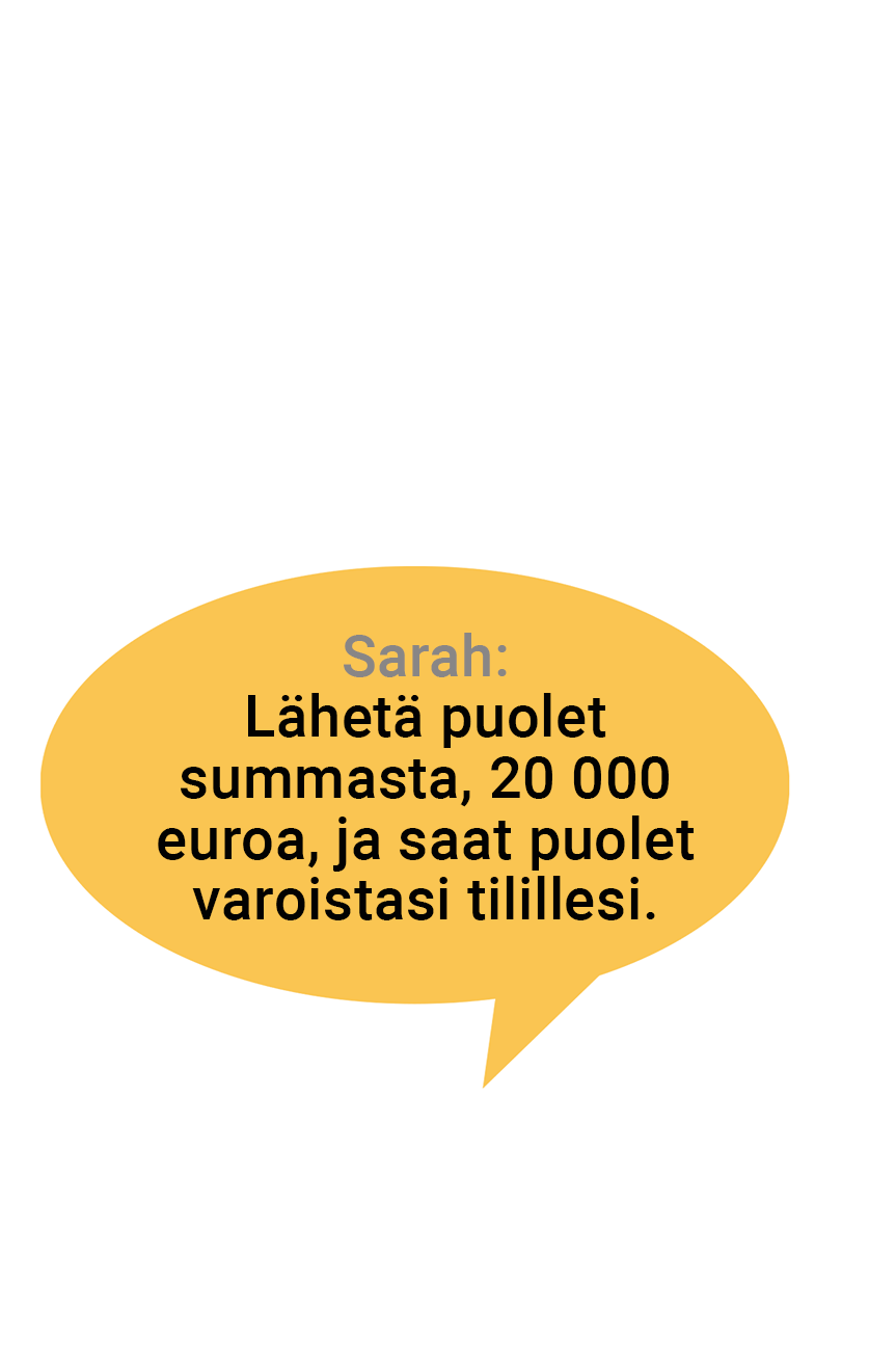 Bitcoin-huijari hurmasi varakkaan Ension ja vei 150 000 euroa | Apu