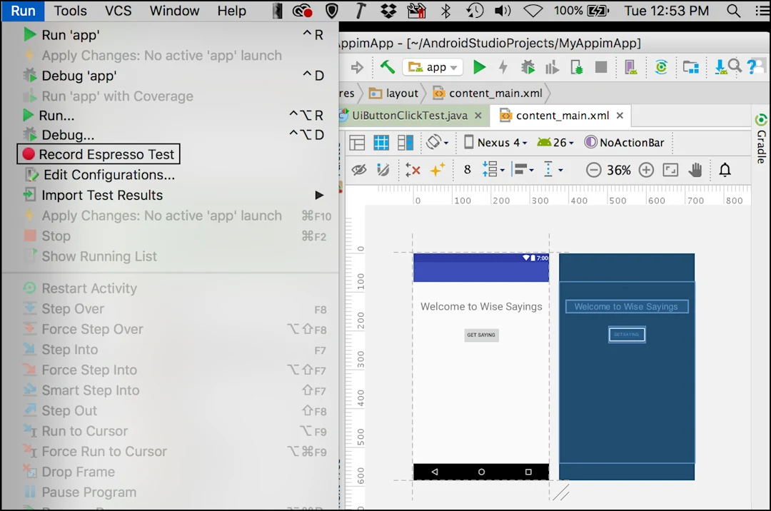 Using Espresso to Test Mobile Applications in Android Studio | Sauce Labs