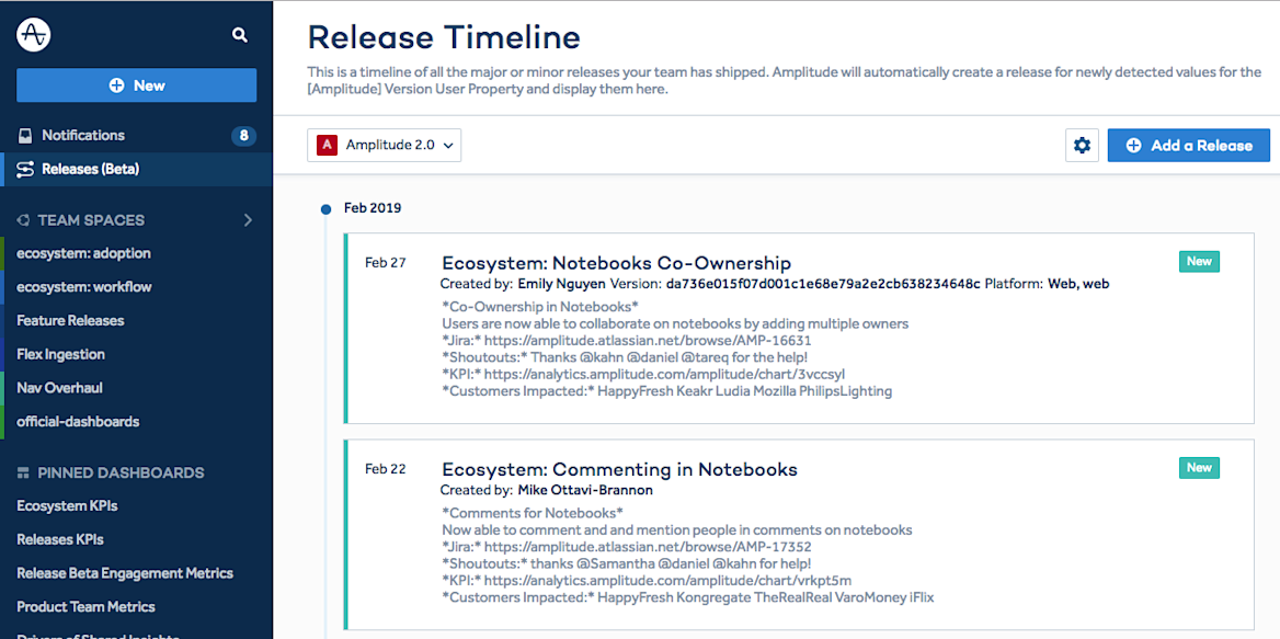 Release Notes: April 2019