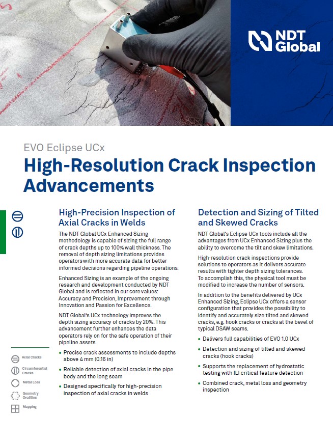High-resolution Crack Inspection Advancements Flyer | NDT Global