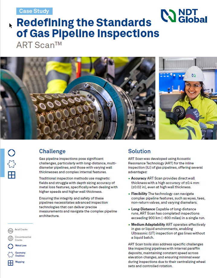 Redefining the Standards of Gas Pipeline Inspections - ART Scan | NDT ...