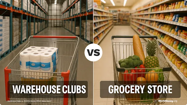Warehouse Clubs vs. Grocery Stores: Which Saves More? | WorkMoney