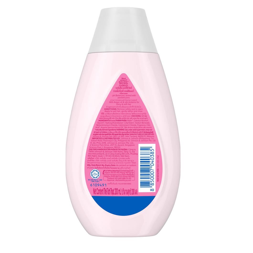 Johnson's® Active Kids™ Shiny Drops Conditioner | JOHNSON’S®