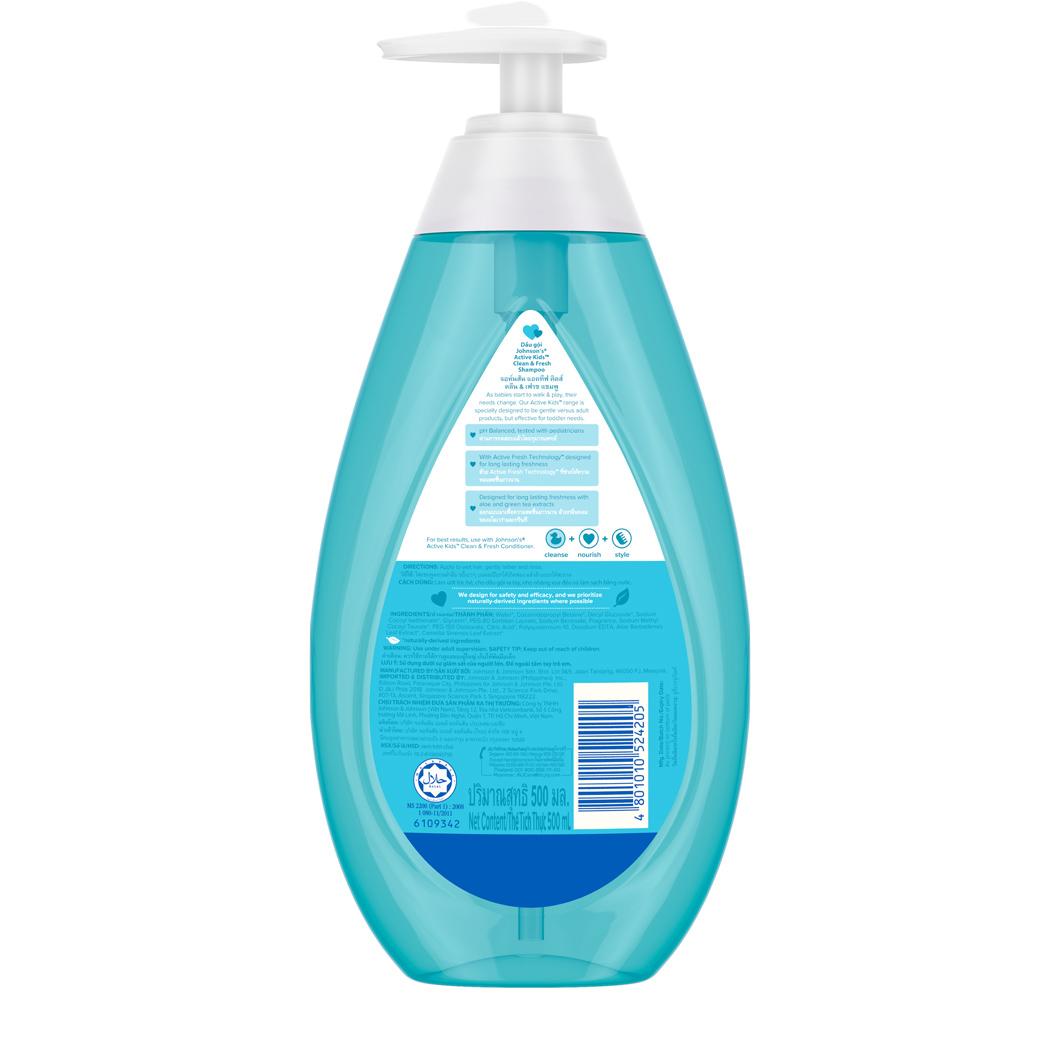 Johnson's® Active Kids™ Clean & Fresh Shampoo | JOHNSON’S®