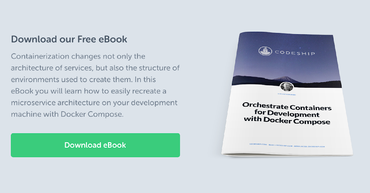 Orchestrate Containers For Development With Docker Compose