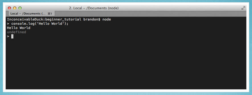 The Absolute Beginner's Guide to Node.js