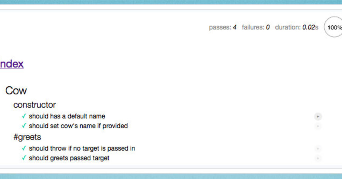Using Mocha Js Chai Js And Sinon Js To Test Your Frontend Javascript Code
