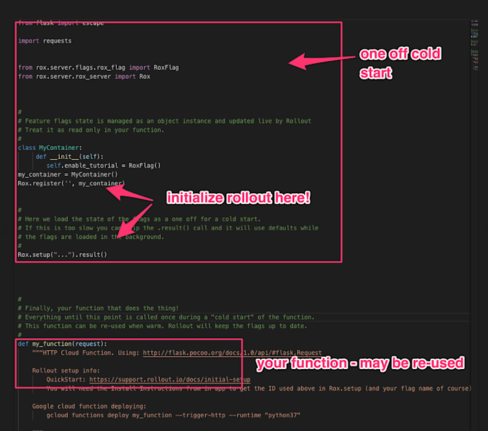 Serverless Apps and Rollout Feature Flags