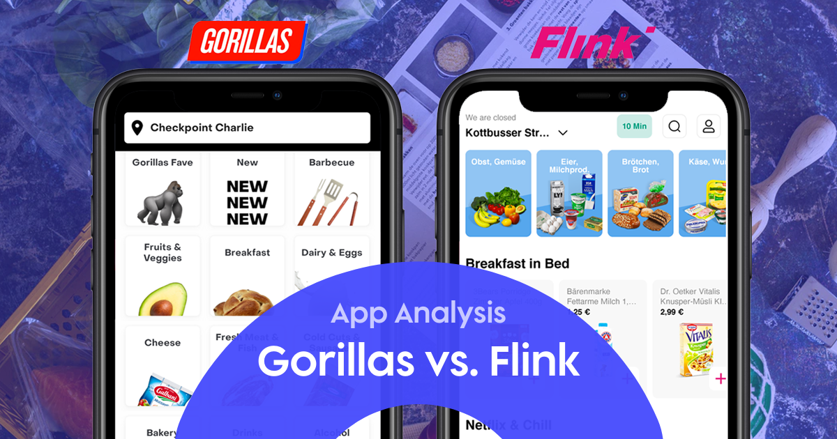 App Analysis: Gorillas vs. Flink