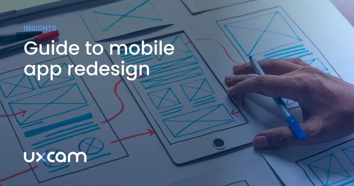 Mobile App Redesign - How to Redesign an App UX and UI