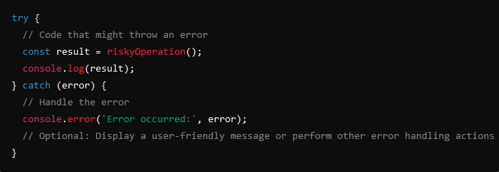 Best Practices for Error Handling in React Applications