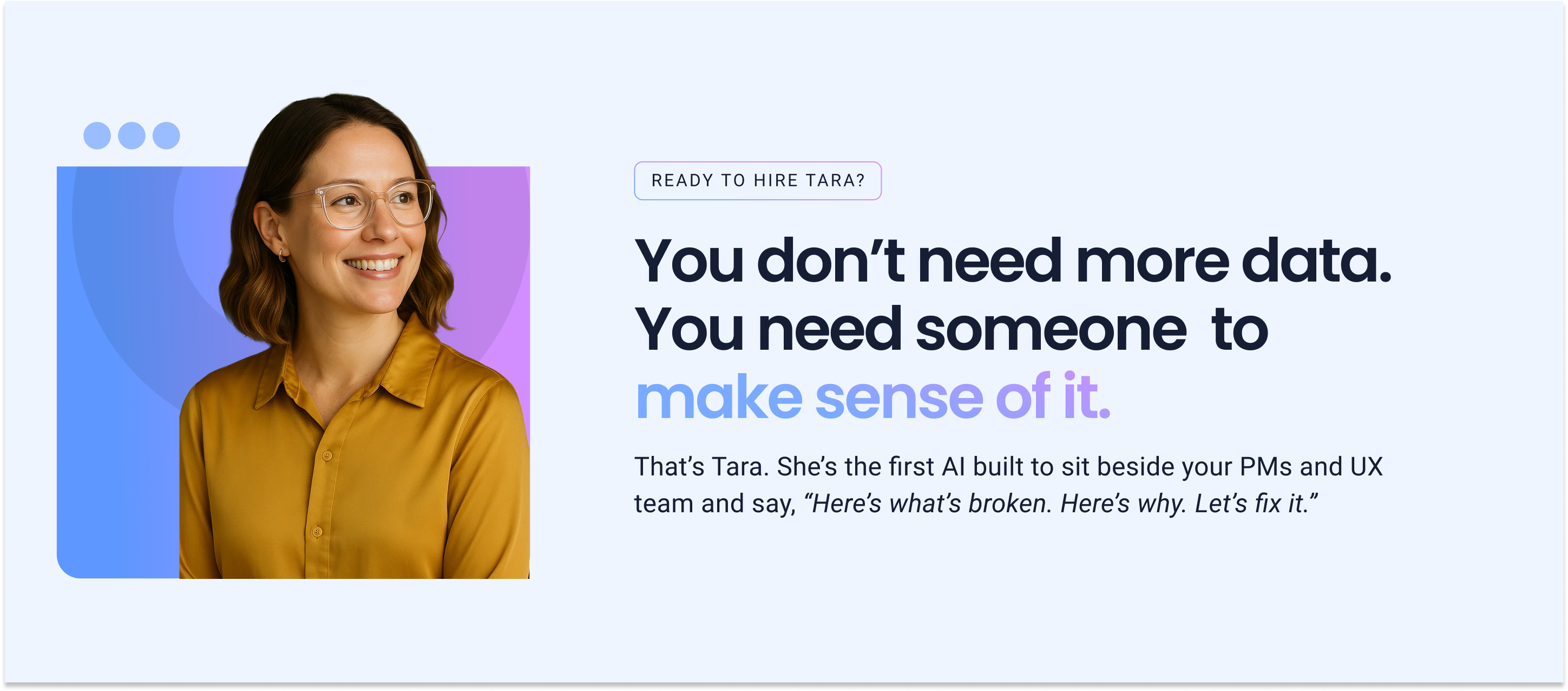 Tara AI: AI Analyst for Product Teams