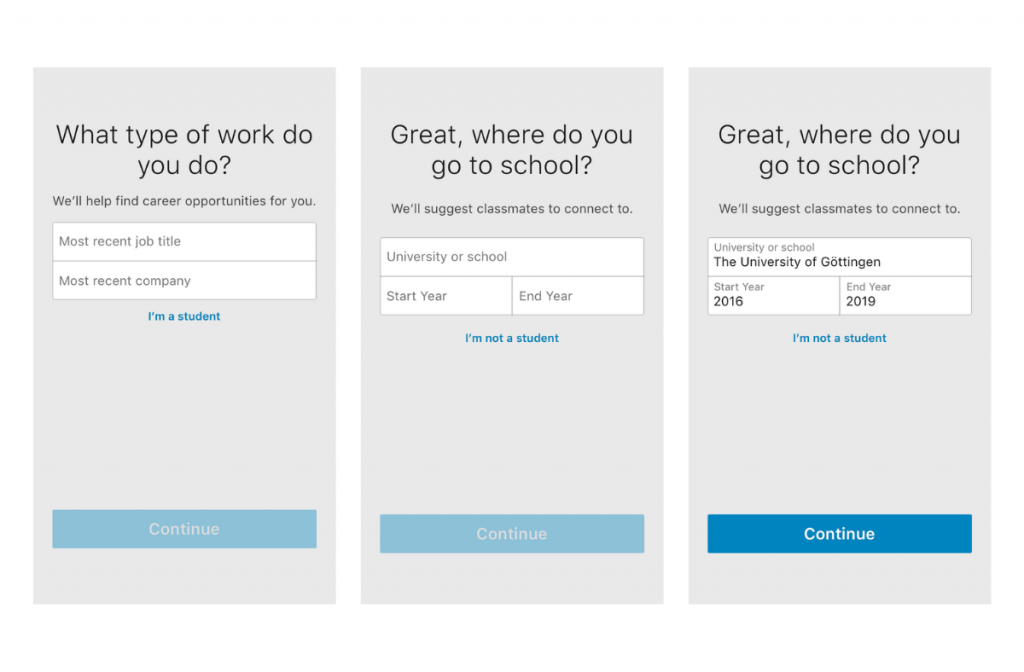 How Does LinkedIn Onboard New Users?