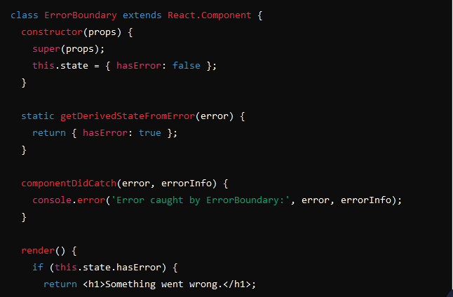 Best Practices for Error Handling in React Applications