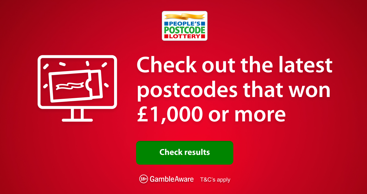 Latest Lottery Results | People's Postcode Lottery