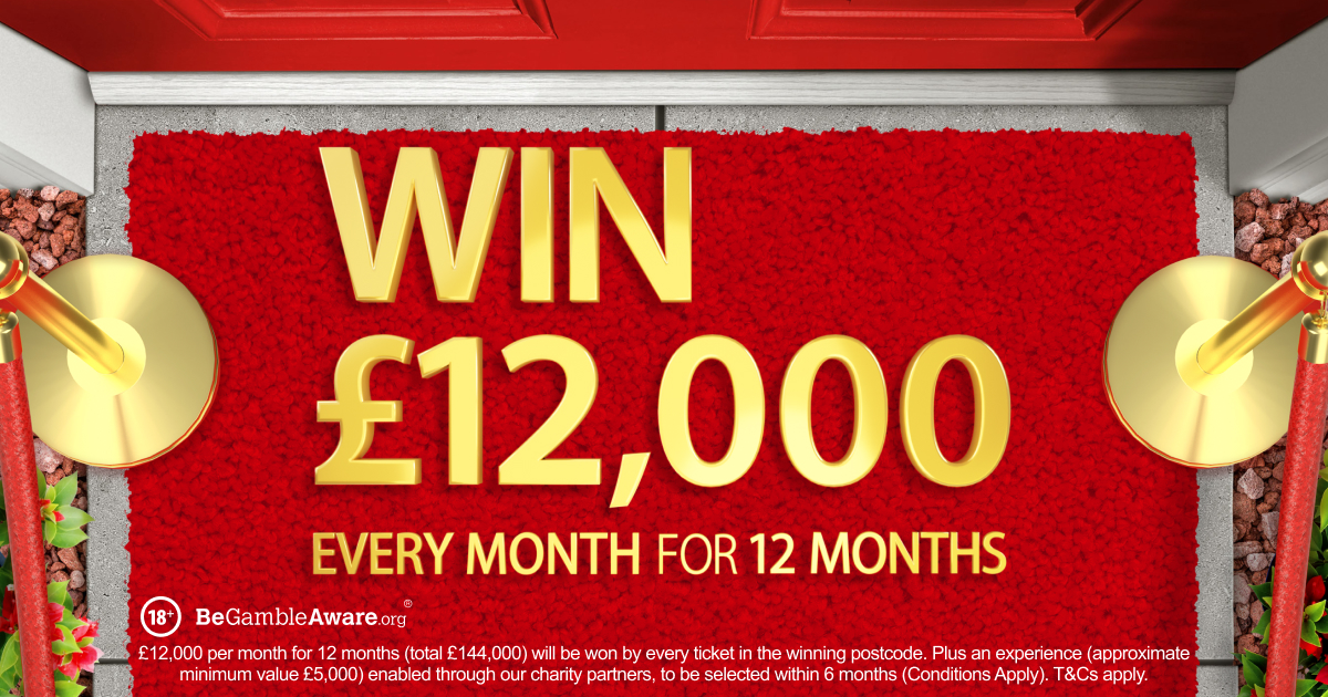 Win with People's Postcode Lottery | Home