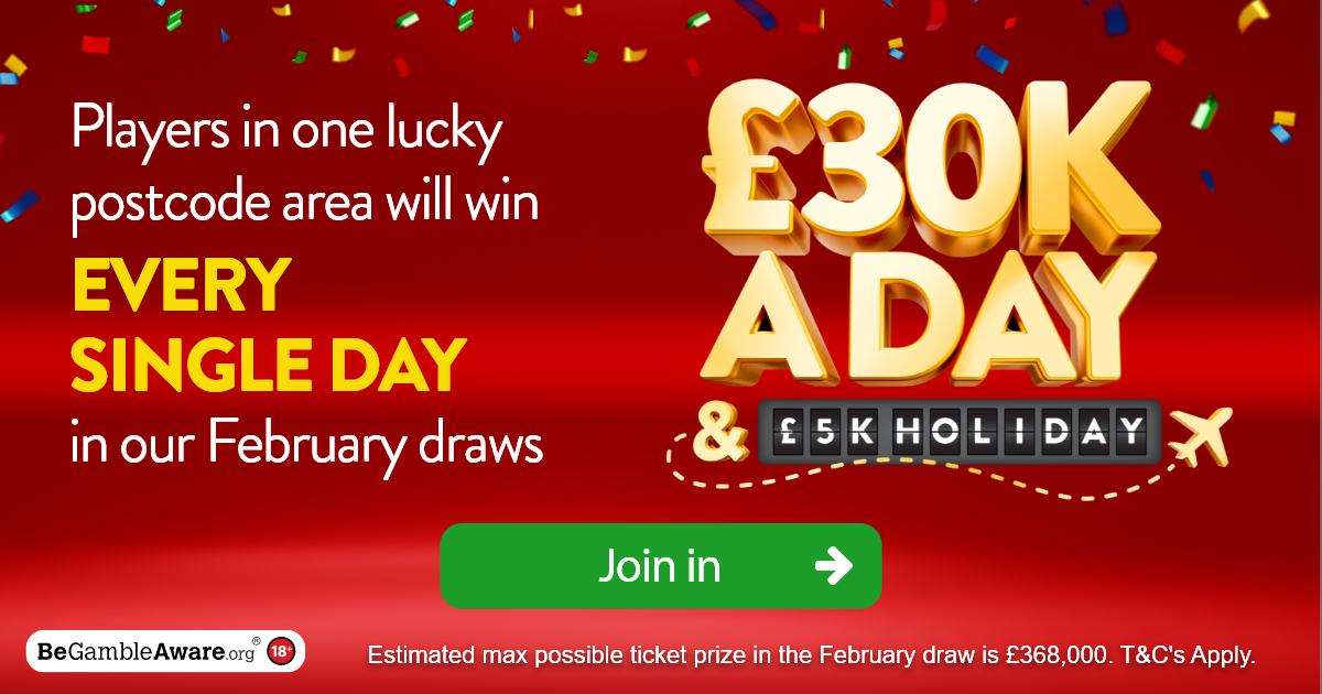 Win with People's Postcode Lottery | Home