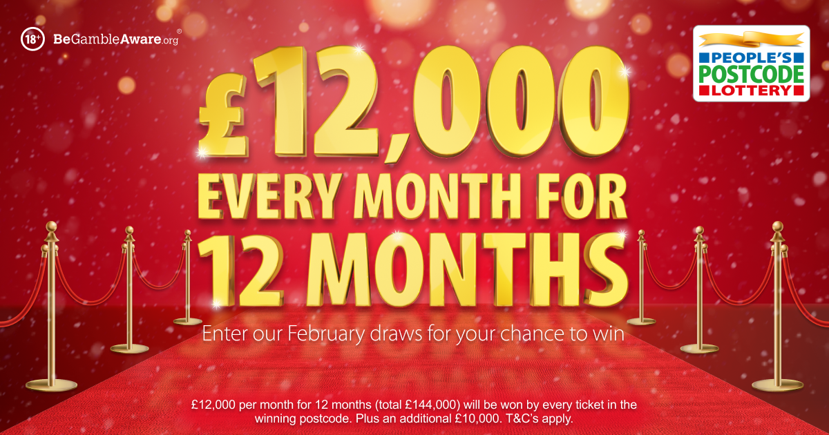 Win with People's Postcode Lottery | Home