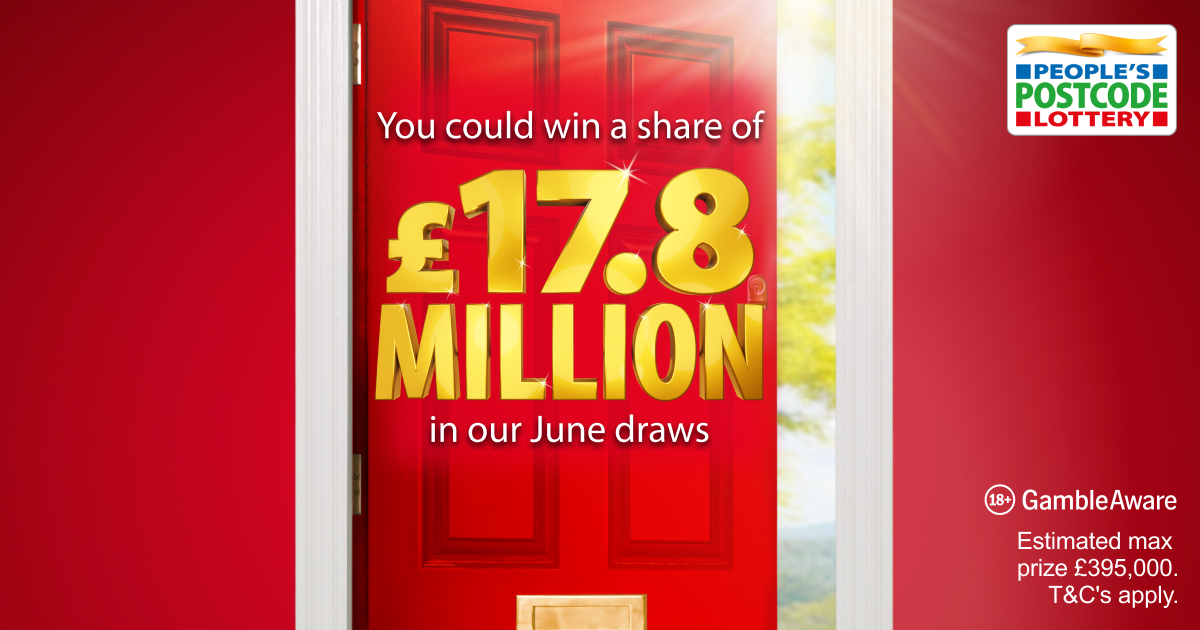 Win with People's Postcode Lottery