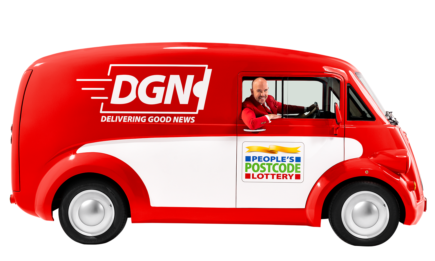 Tom Allen Is Face Of Delivering Good News Ad | Postcode Lottery