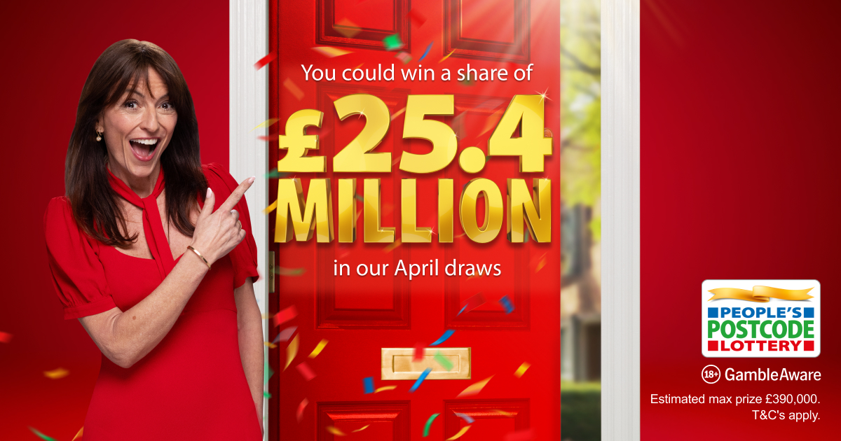 Win with People's Postcode Lottery