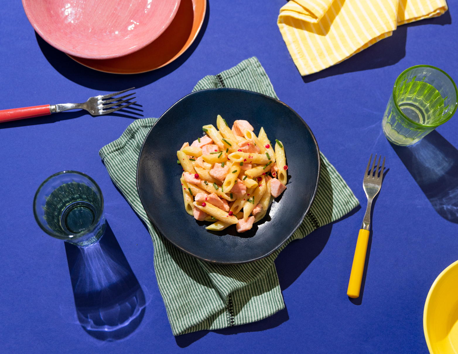 Délicieuse recette de pâtes au saumon | Barilla