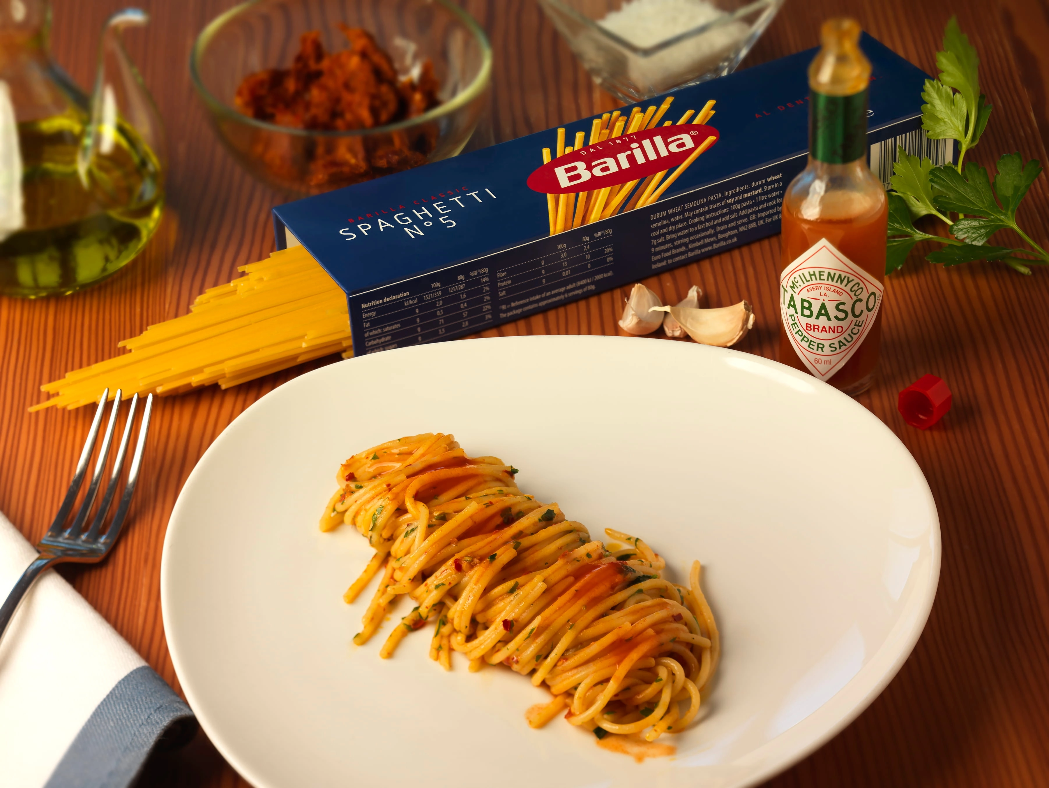 Spaghetti with Tabasco sauce and Chorizo| Barilla | Barilla