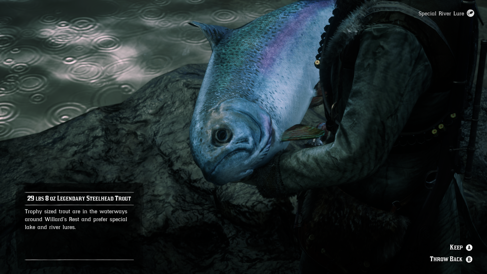 Legendary Bluegill Location - Legendary Fish - Red Dead Redemption 2 ...