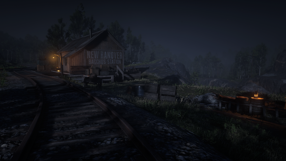 Bacchus Station Location - Online Hideout - Red Dead Redemption 2 Map ...