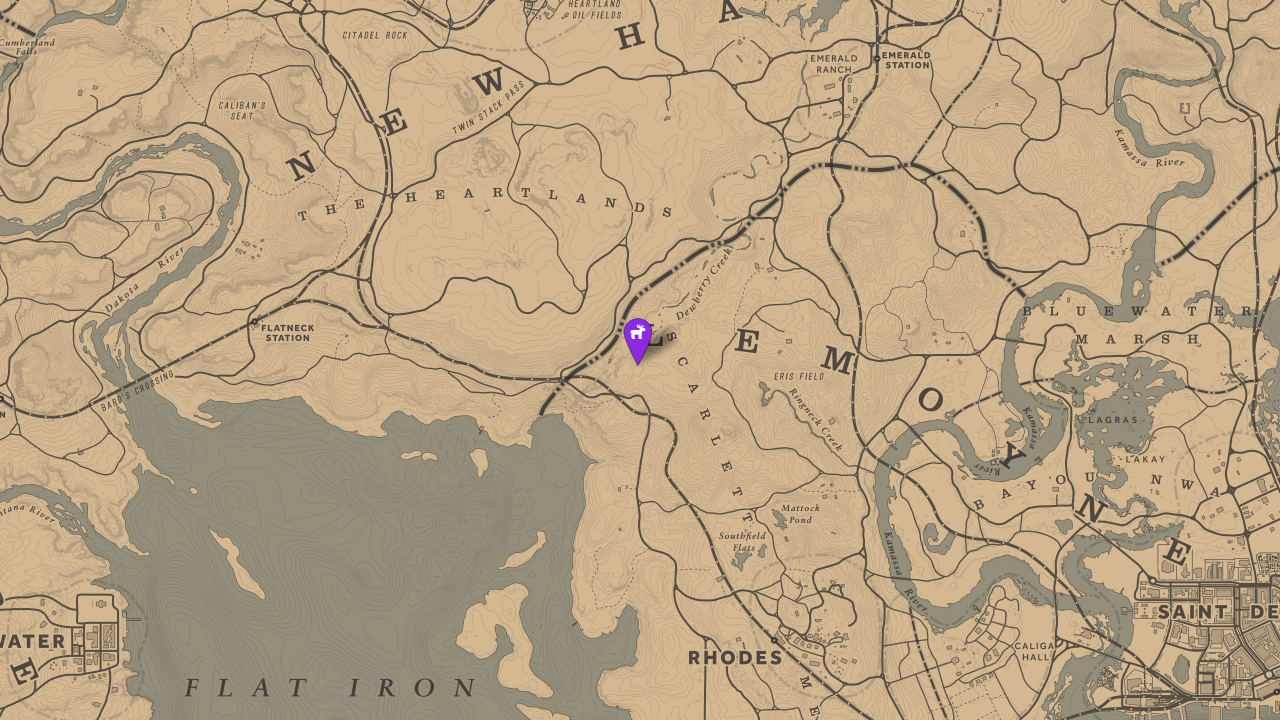 Red Dead Redemption 2 Legendary Animal Locations and Maps - RedDead.gg