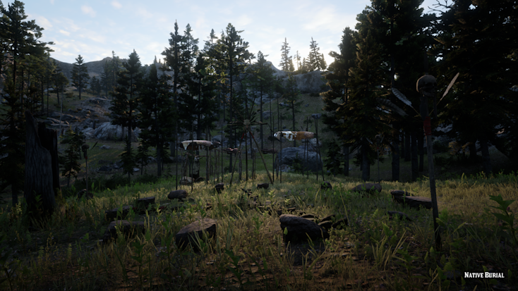 Faces In Trees Location - Point of Interest - Red Dead Redemption 2 Map ...