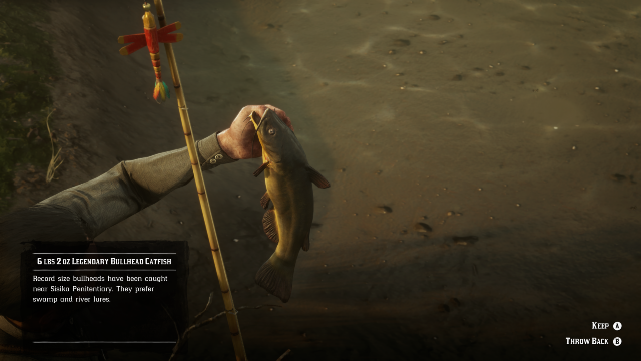 Legendary Bullhead Catfish Location - Legendary Fish - Red Dead ...