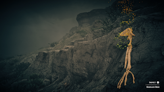 Heartlands Cliff Face Location - Dinosaur Bones - Red Dead Redemption 2 ...
