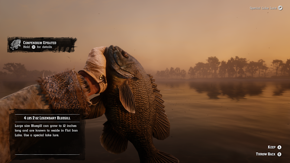 Legendary Bluegill Location - Legendary Fish - Red Dead Redemption 2 ...