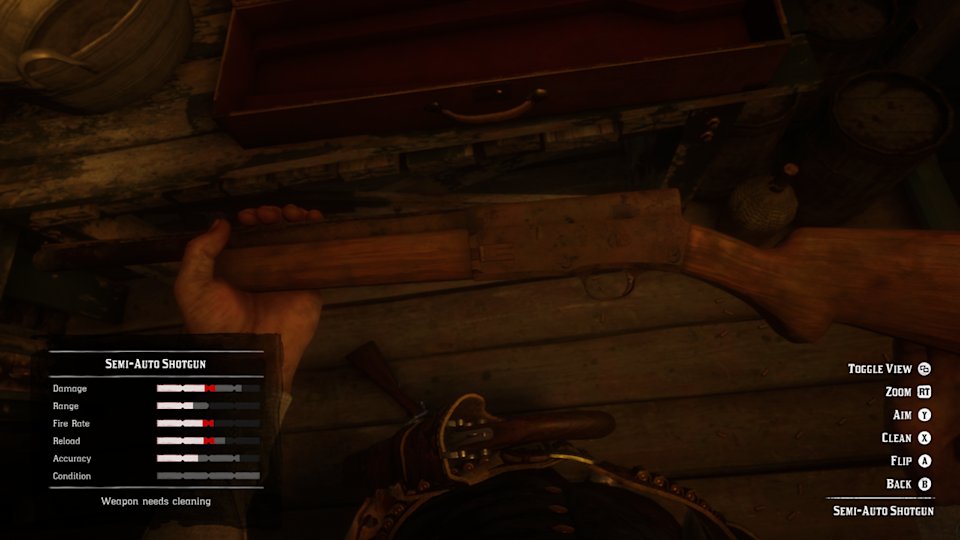 Semi-Auto Shotgun Location - Weapon - Red Dead Redemption 2 Map ...