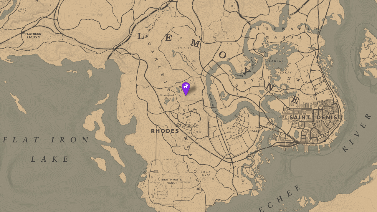 Red Dead Redemption 2 Legendary Animal Locations and Maps - RedDead.gg