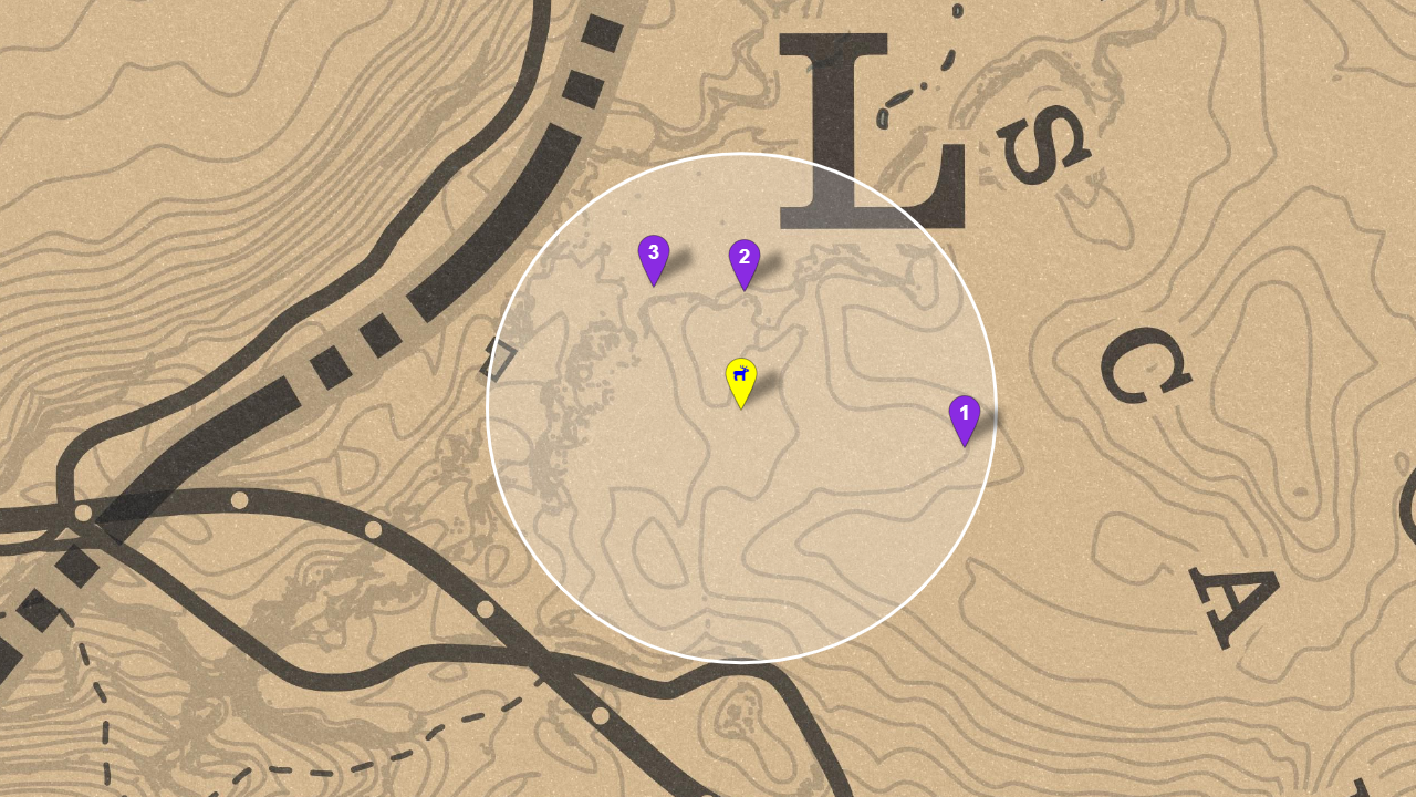 Red Dead Redemption 2 Legendary Animal Locations and Maps - RedDead.gg