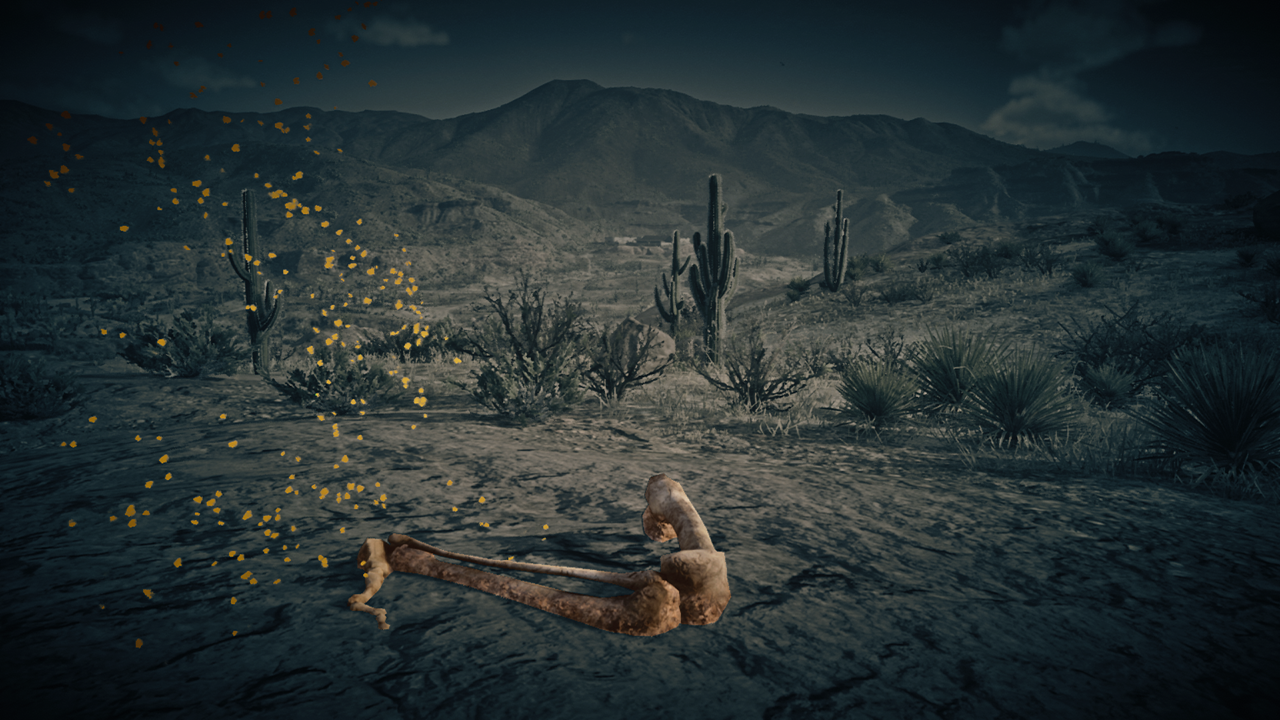 Gaptooth Ridge North Tumbleweed Location - Dinosaur Bones - Red Dead ...