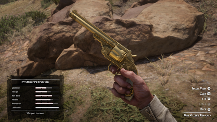 Double Action Revolver Location - Weapon - Red Dead Redemption 2 Map ...
