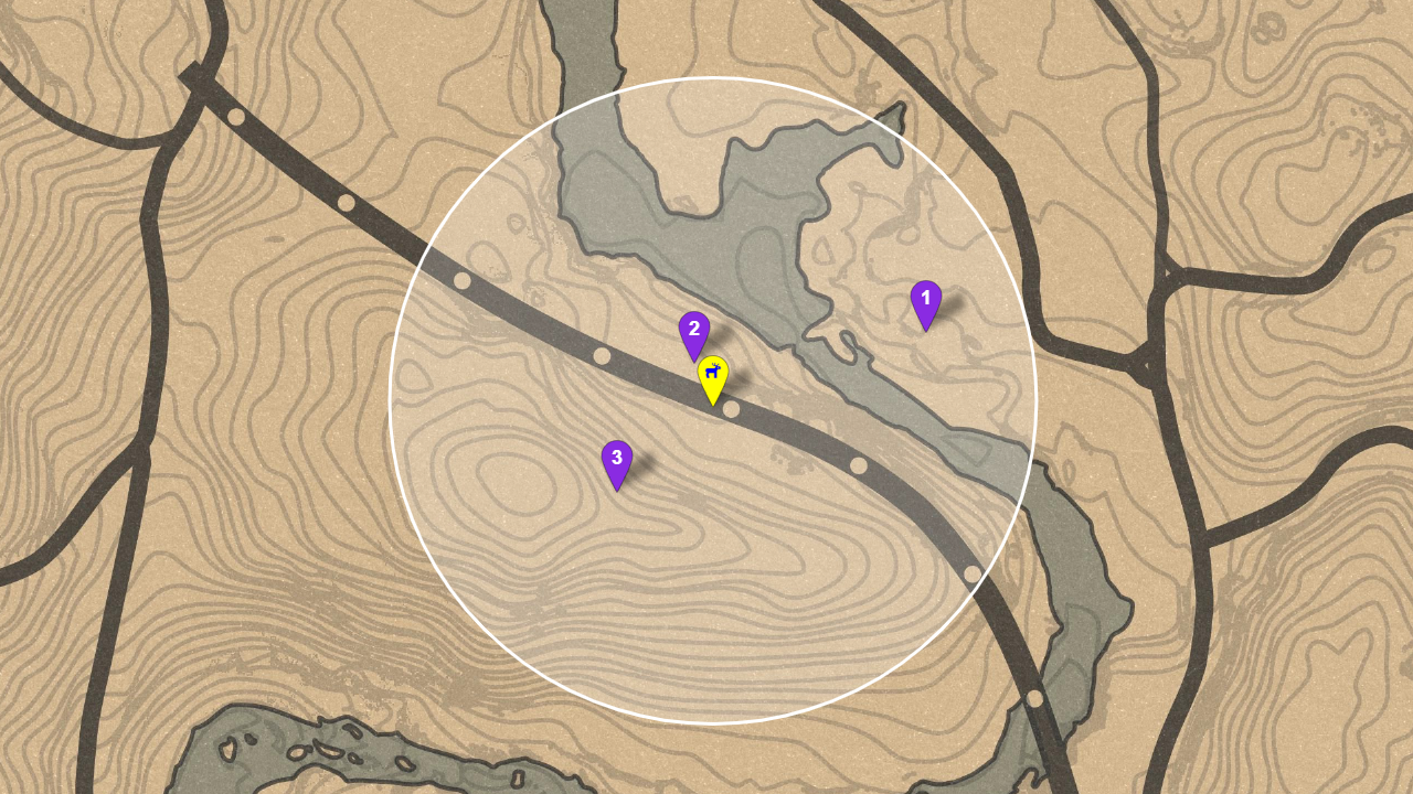Red Dead Redemption 2 Legendary Animal Locations and Maps - RedDead.gg